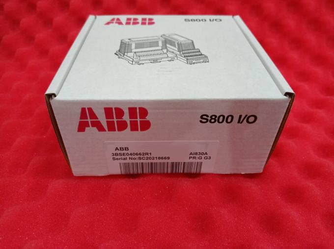 ABB AI830A 8CH RTD 3BSE040662R1 ANALOG INPUT RTD 8 CH ABB 800XA CONTROLLER